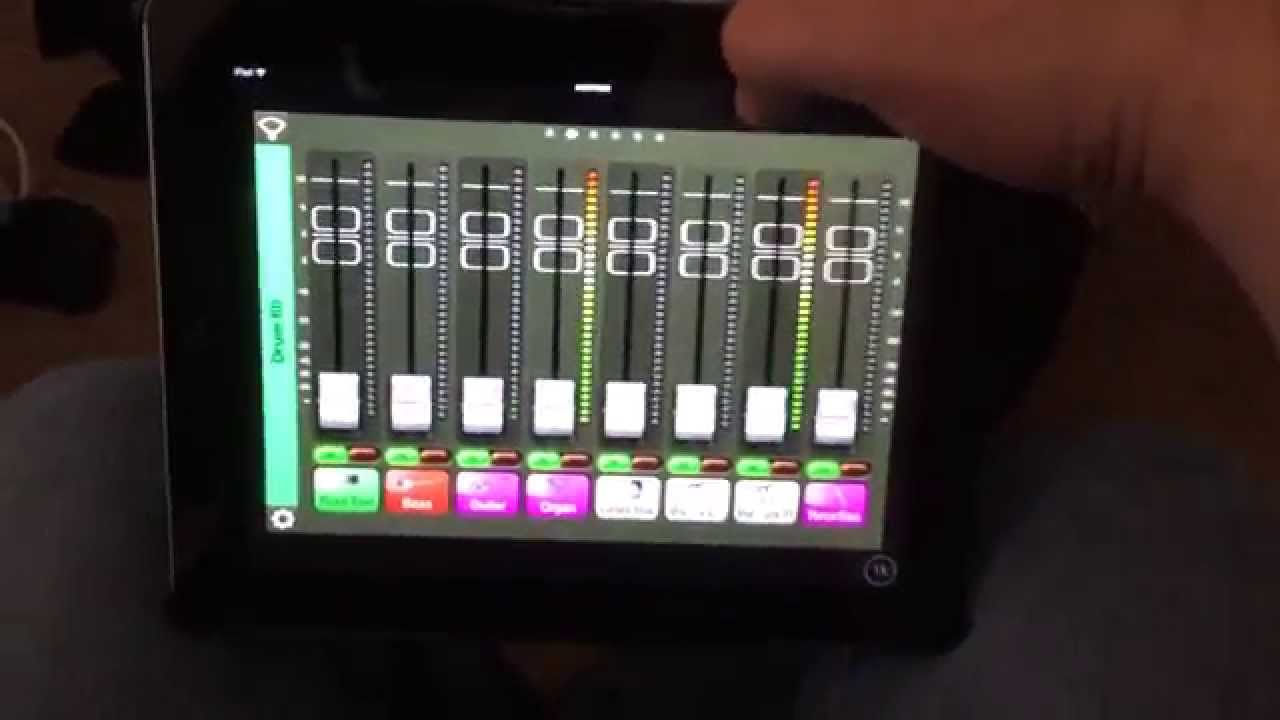Monitor mix app setup - YouTube