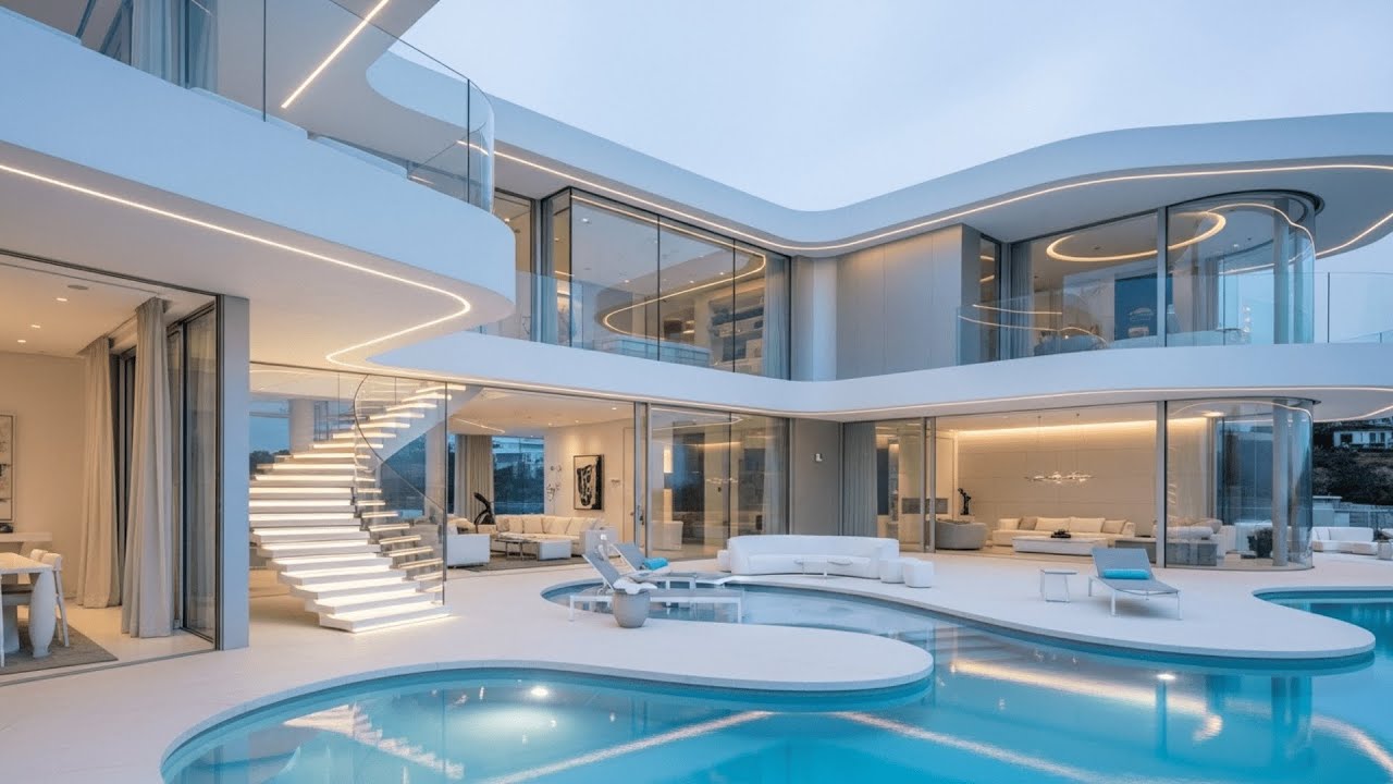 Breathtaking Luxurious Modern Mansion with Stunning Interior and ...