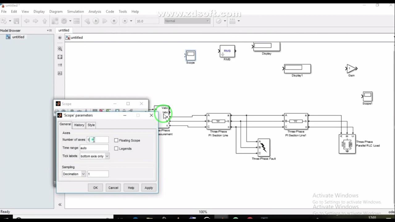 Fault Analysis on Three phase transmission line via MATLAB Simulation ...