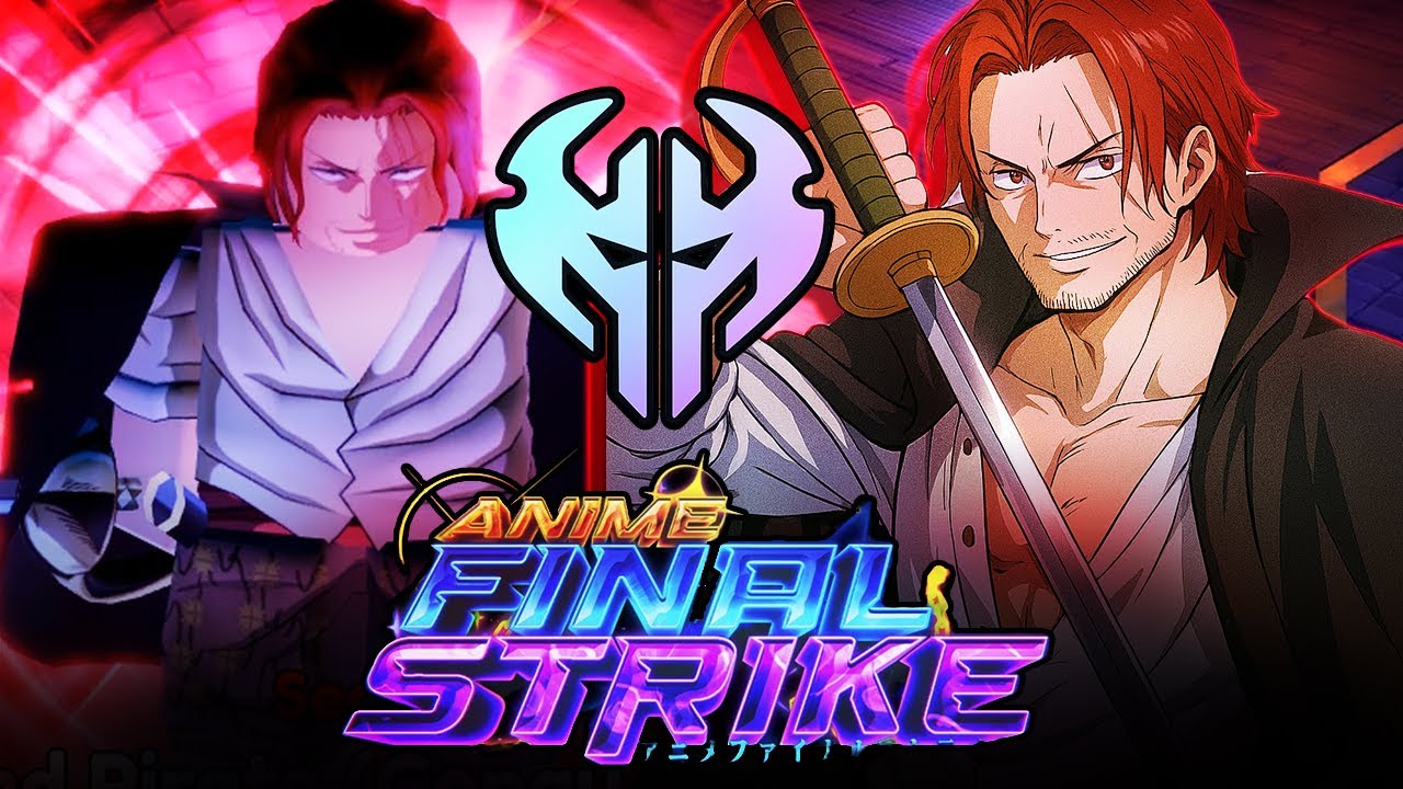 The One Secret Shanks Showcase in Anime Final Strike Roblox Red Pirate ...