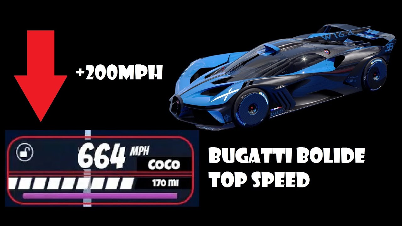 bugatti bolide top speed jailbreak - YouTube