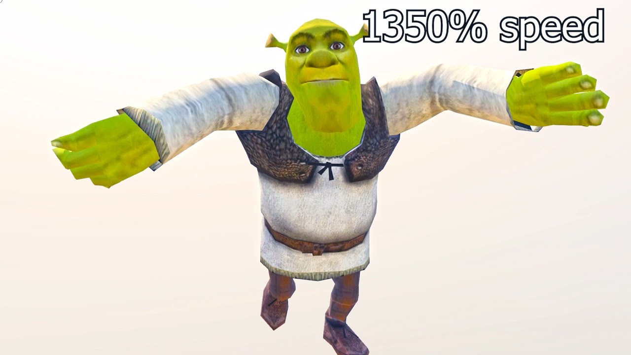 Life could be a dream but every sh-boom makes Shrek dance 50% faster ...