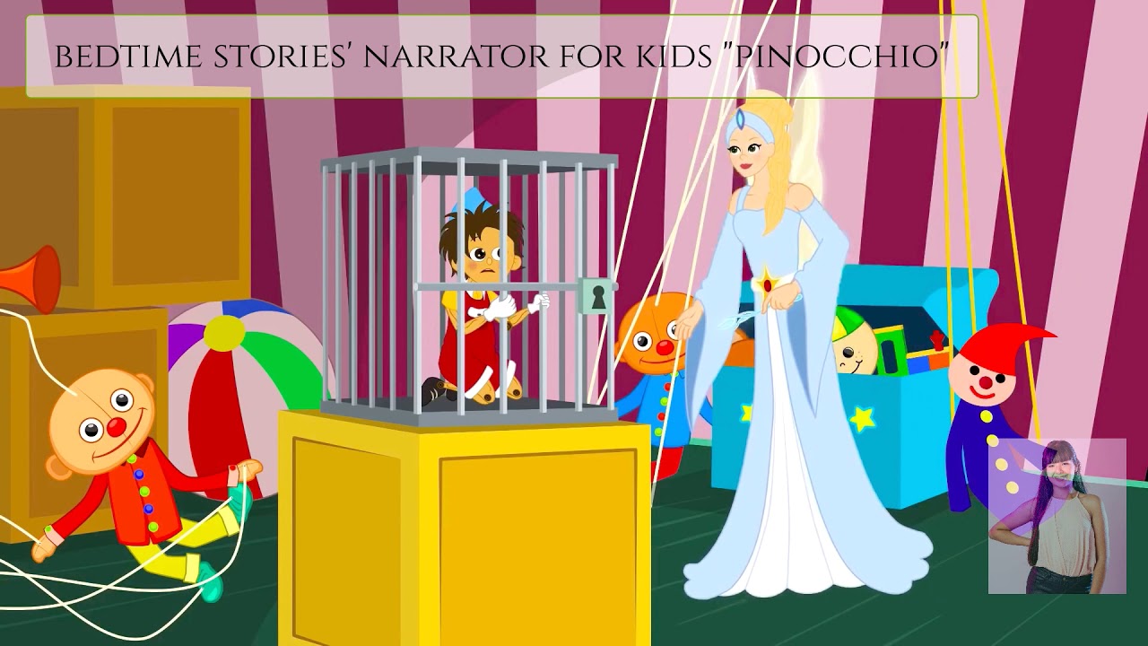 Bedtime Stories' Narrator for kids - YouTube