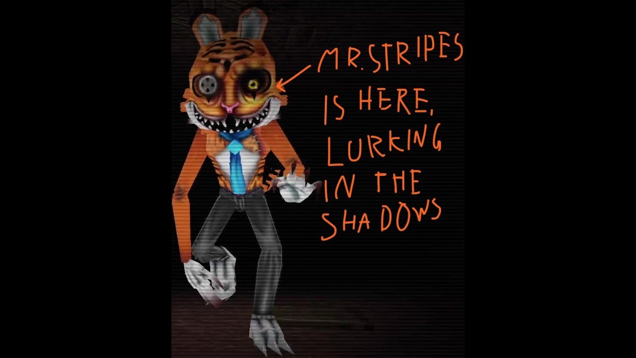 MR. STRIPES ATTACKS US IN GOLD WATCHER FASHION! (except in the dark ...