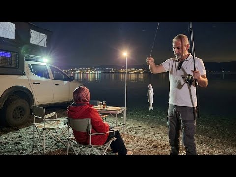 Kapsül karavanı bakıma bıraktık, göl kenarında kamp yaptık