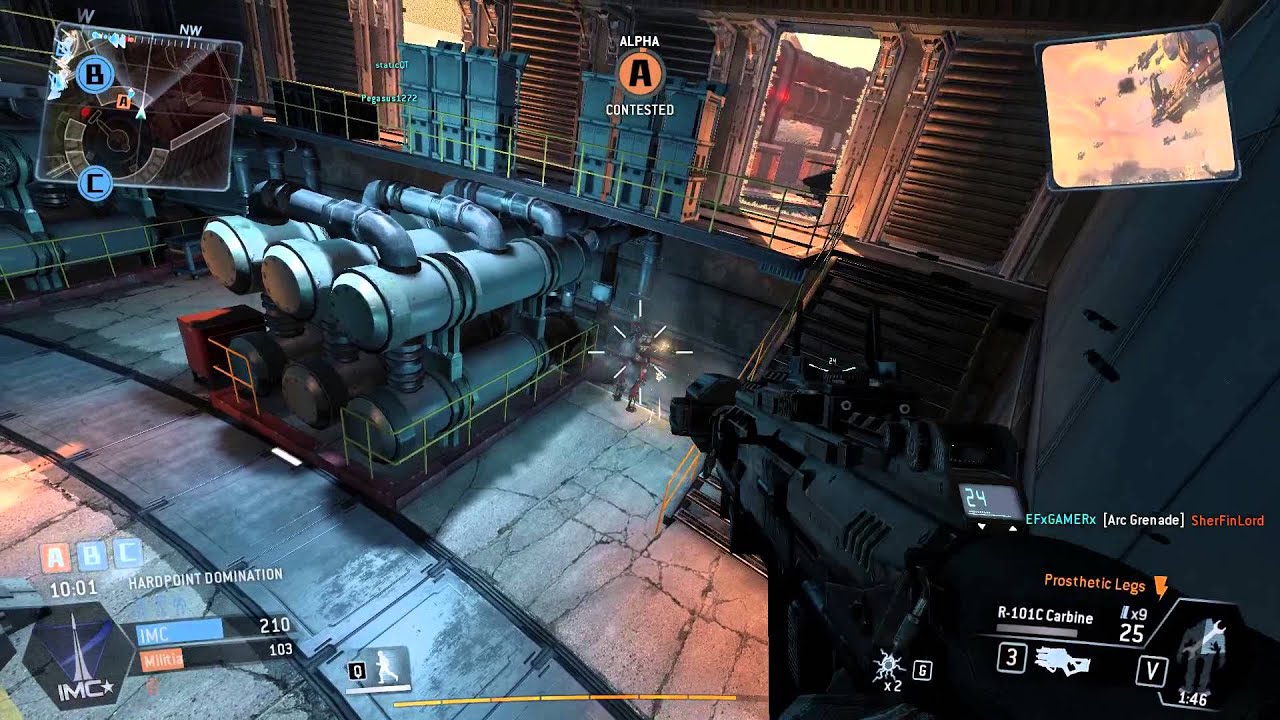 Titanfall IMC Campaign - "The Battle of Demeter" - YouTube