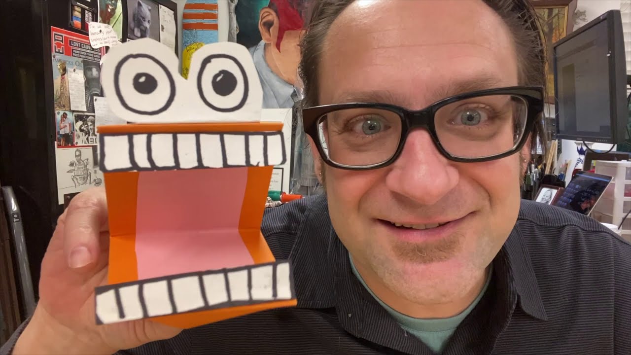 Big Mouth Puppet Updated - YouTube