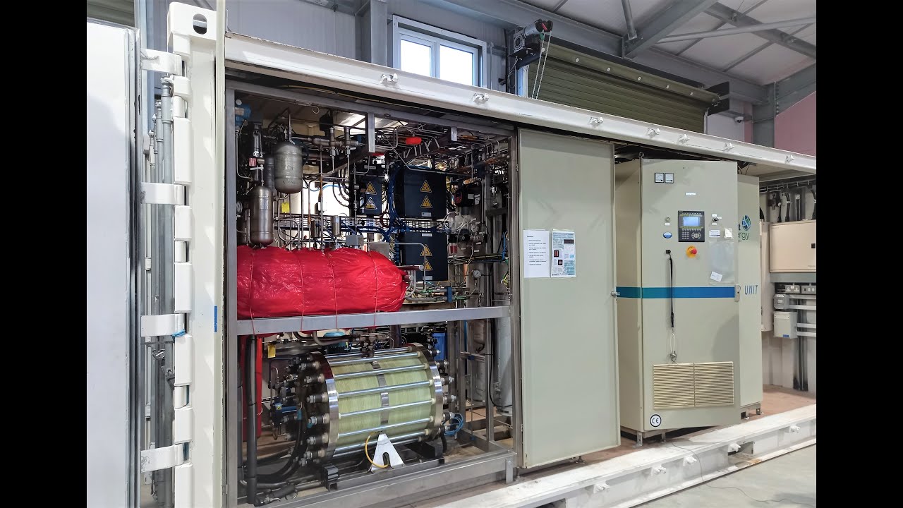 Engas Global hydrogen refuelling system - YouTube