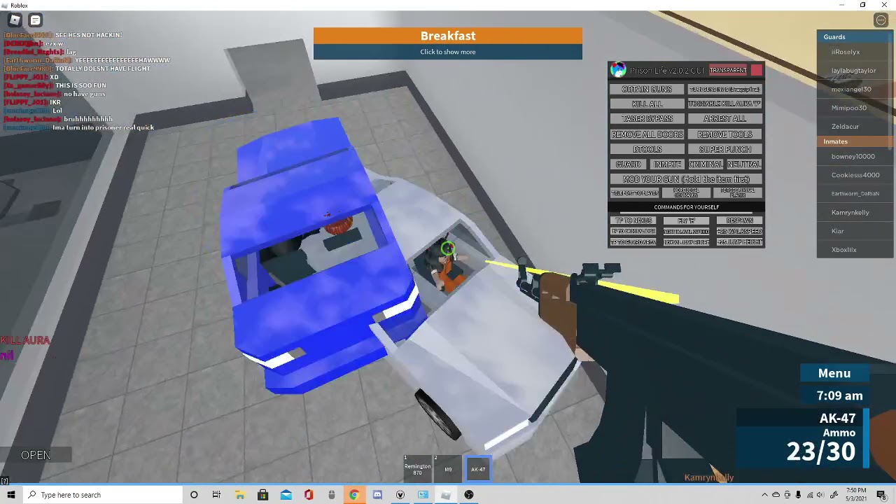 Prison Life GUI Showcase! ( Script in desc ) - YouTube