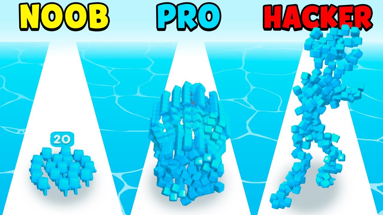 NOOB vs PRO vs HACKER - Collect and Transform - YouTube
