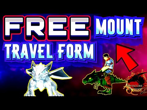 How to get FREE MOUNT and TRAVEL FORM in AQ3D quickly? Travel form and ...
