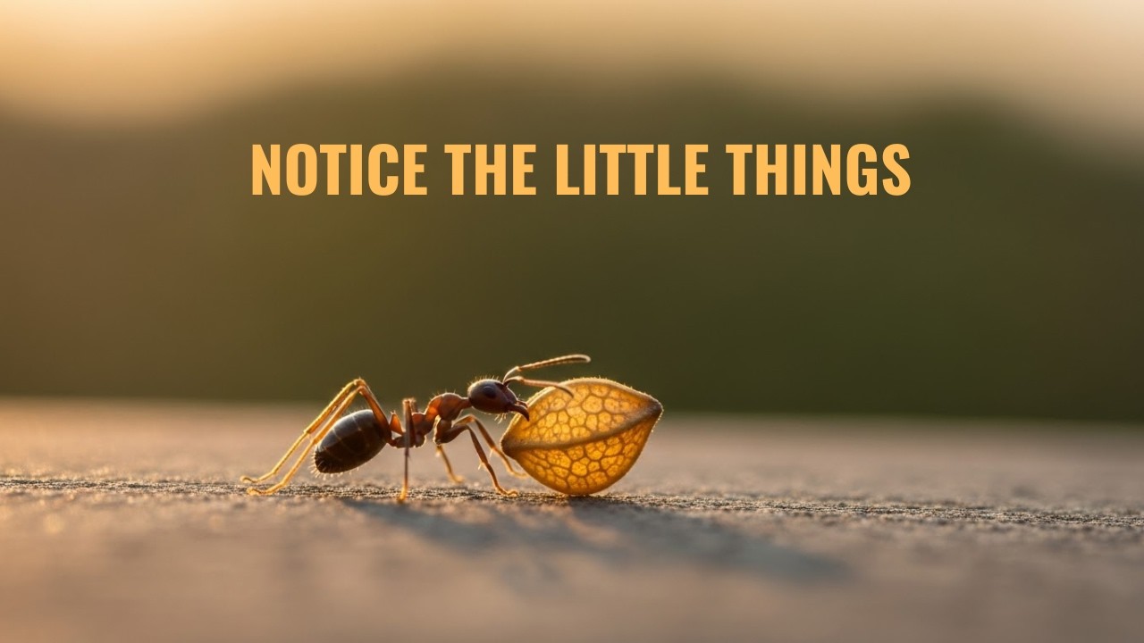 A Gentle Visualization for Appreciating the Little Things - YouTube