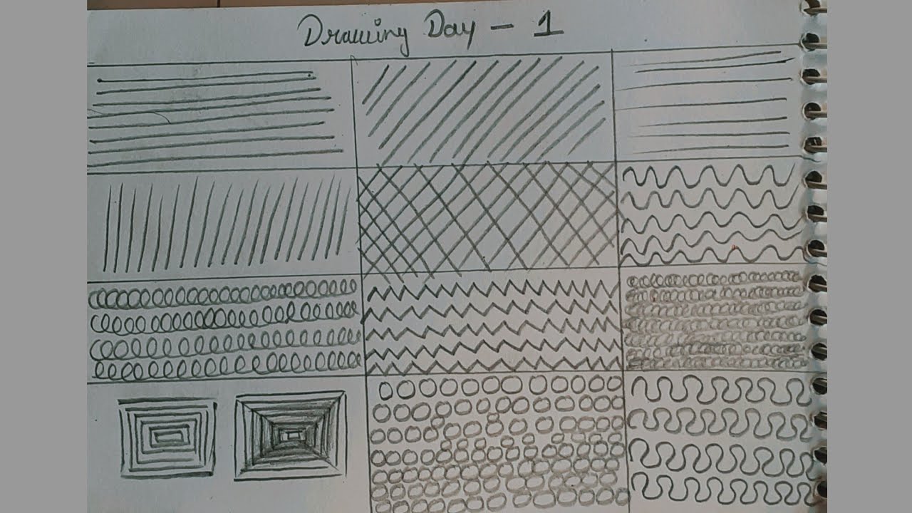 Drawing class-1| Drawing class for beginners | 30 day drawing ...