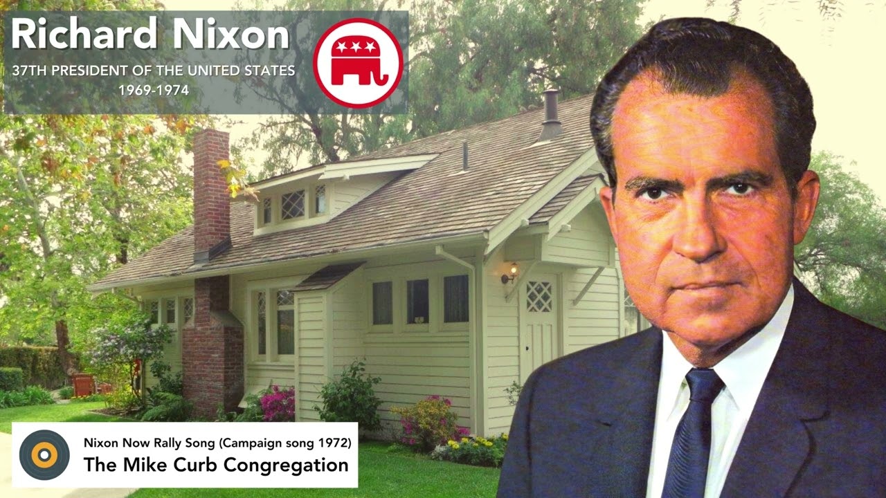 Richard Nixon - Nixon Now Rally Song (Campaign song 1972) - YouTube