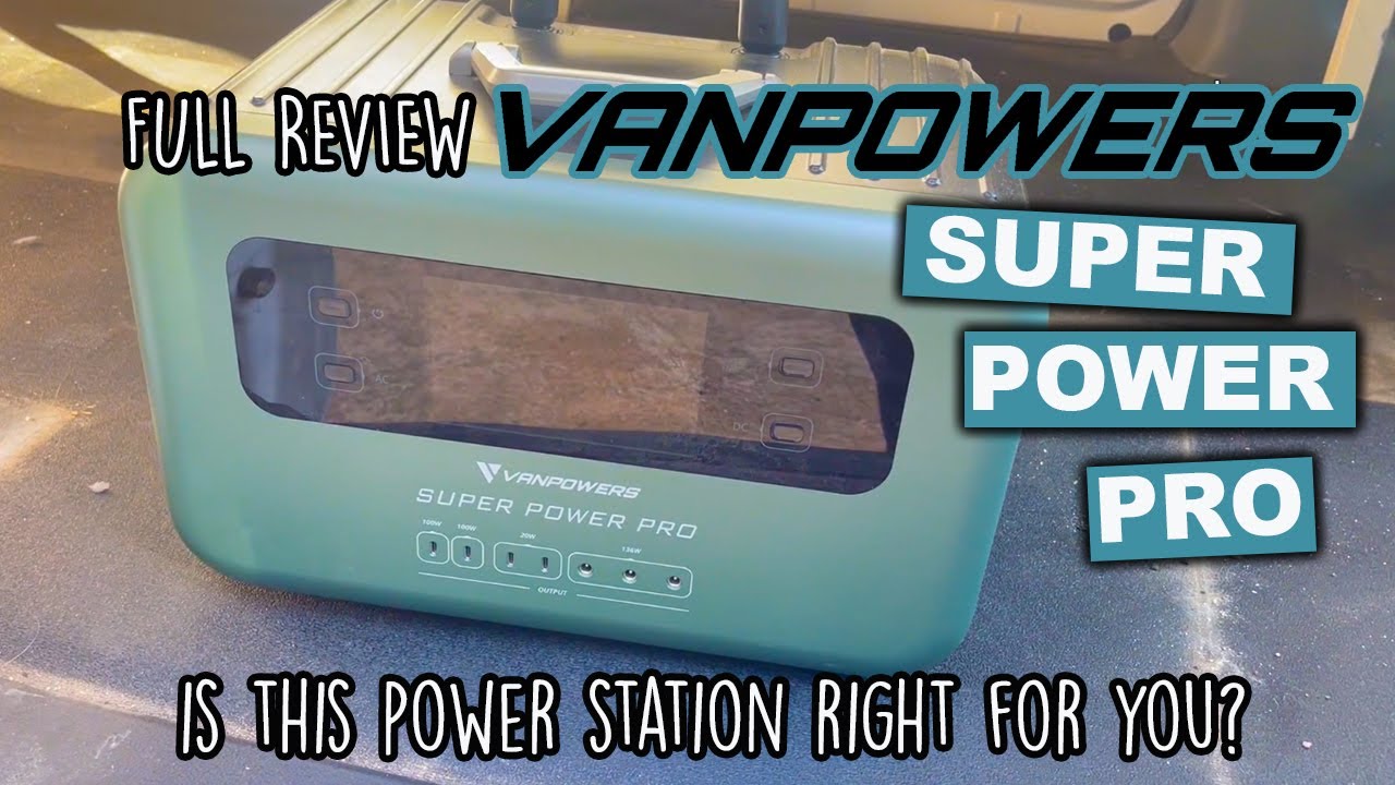 Will This Go Back In My Van? | VanPowers Super Power Pro Full Review - YouTube