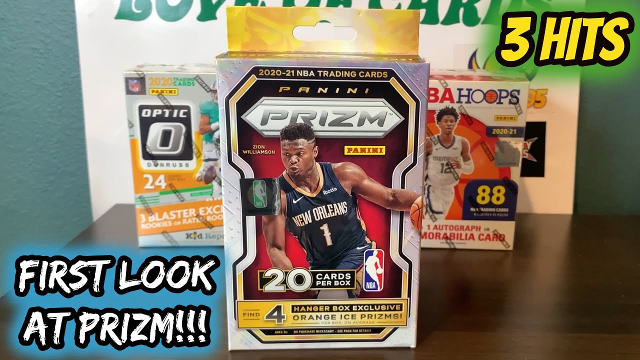 2021 Prizm Basketball Retail | 2021 Prizm Basketball Hanger Box - YouTube