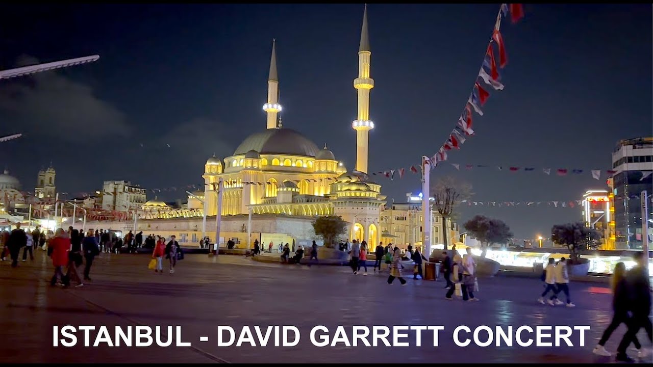 🇹🇷🇹🇷🇹🇷 СТАМБУЛ Концерт David Garrett Это потрясающе - Болталка ВЛОГ ...