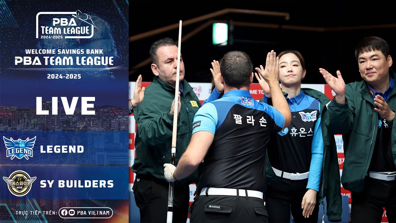 [ LIVE ] LEGEND vs SY BUILDERS | DAY 3 | PBA TEAM LEAGUE ROUND 4 - YouTube