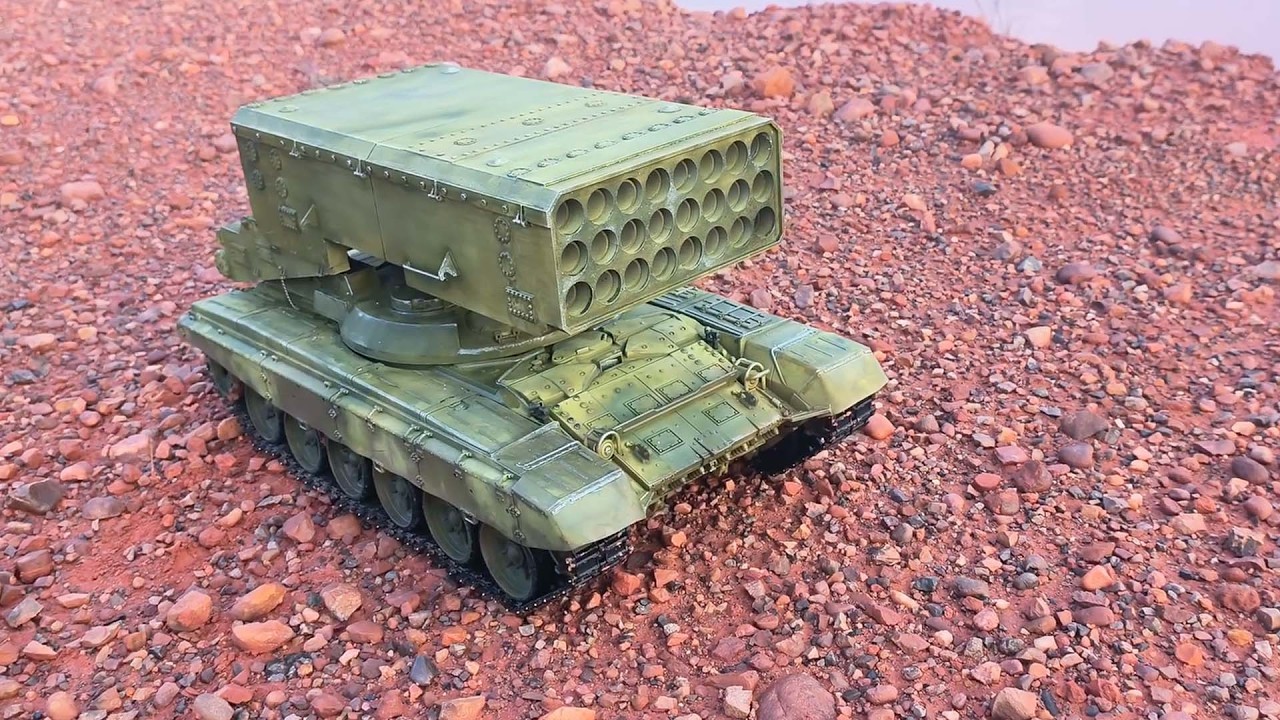 1/16 Russian TOS-1A Rocket Launcher – Ultimate RC Firepower Unleashed ...