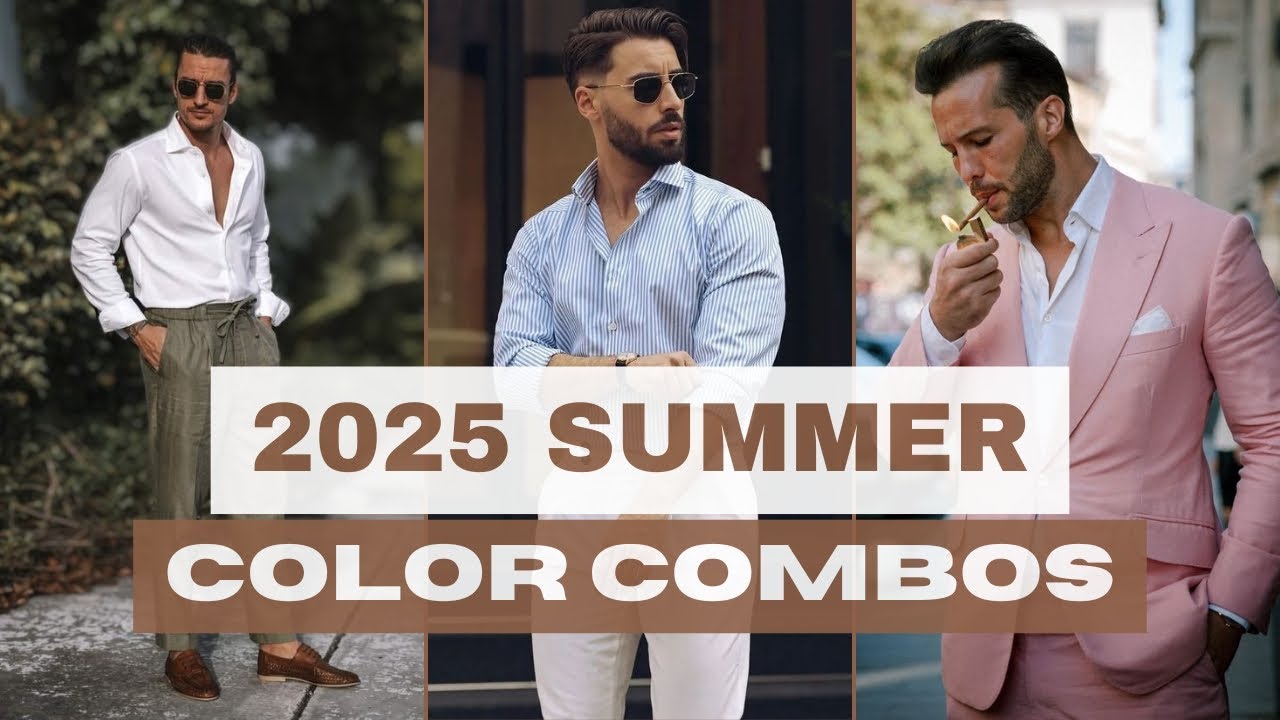 5 Outfit COLOR PAIRINGS Every Man NEEDS to Experiment With - YouTube