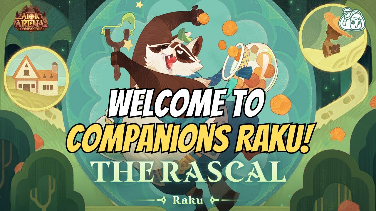 Raku Hero Overview | AFK Arena Companions - YouTube
