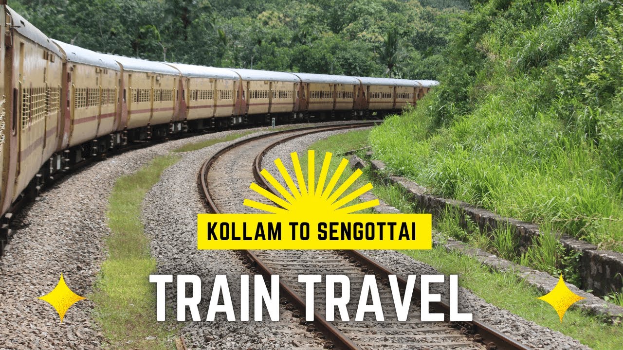 16102 - Kollam to Sengottai Train Trip Vlog | Train Travel | Weekend ...