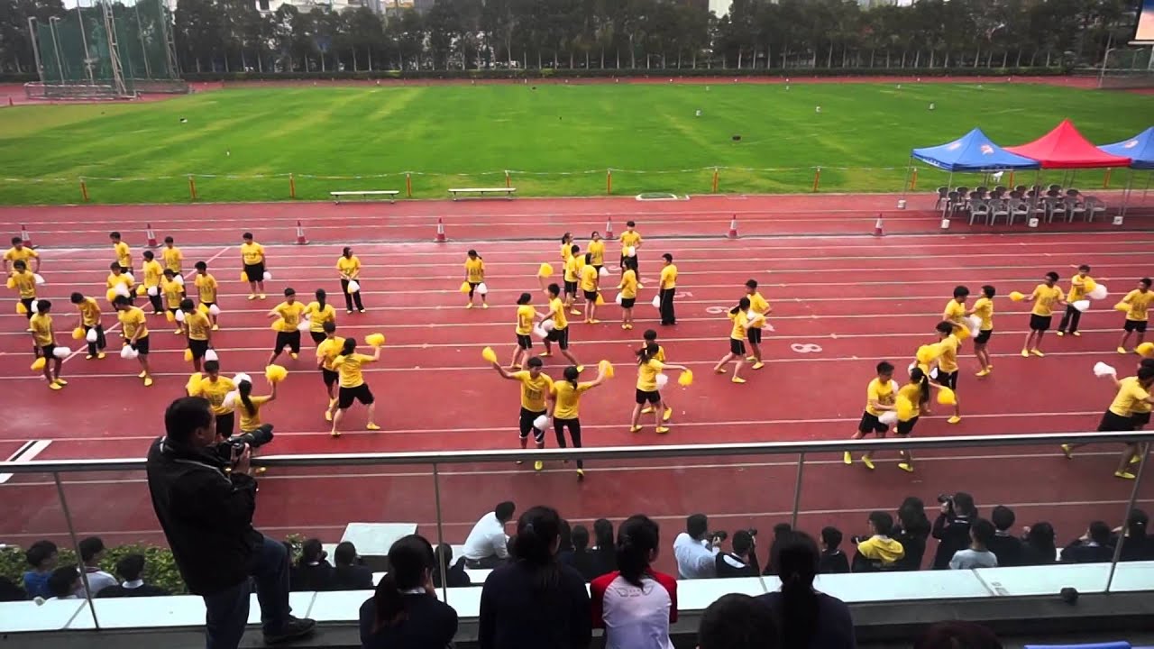 2014-2015 TSKVGSS Yellow House Cheering Performance - YouTube