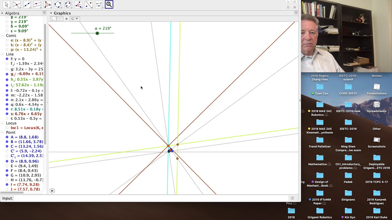 Construction of the Inflection Circle - YouTube