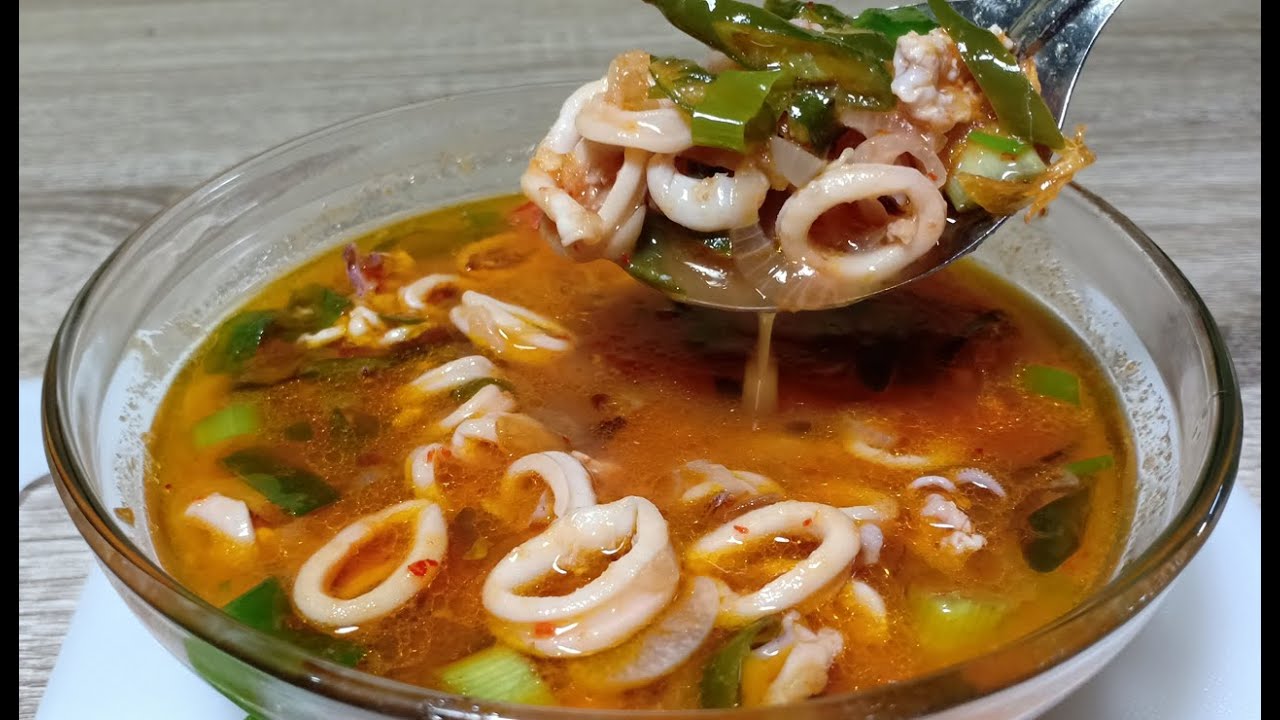 Tumis Cumi Kuah Merah - Resep Simpel - YouTube