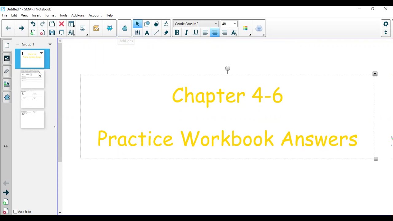 Chapter 4.6-Practice Workbook Answers - YouTube