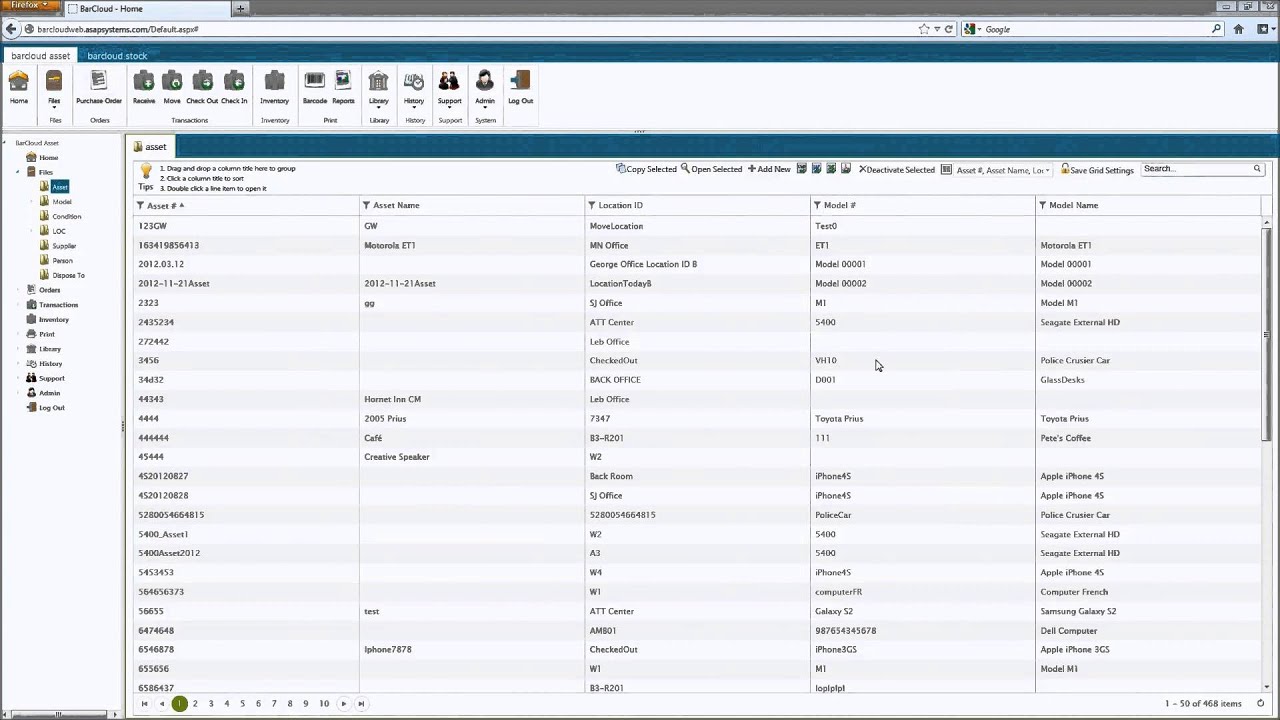 Web-based Inventory and Asset Tracking Feature Update for BarCloud ...
