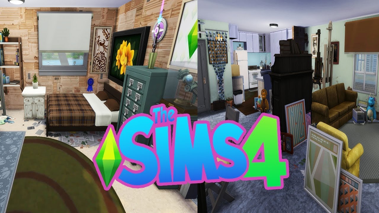 The Sims 4 - Hoarder House It's Not Pretty (House Tour) - YouTube