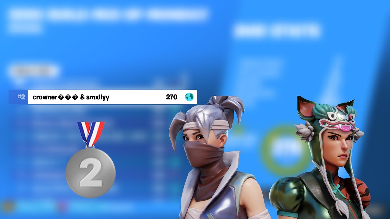 How We Came *2ND* In The Zero Build Mix-Up Monday Duos Tournament ...