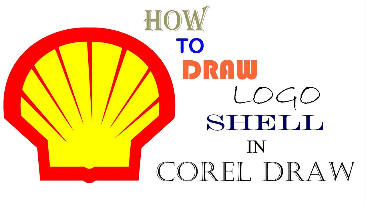 Shell Logo Design in Corel Draw - YouTube
