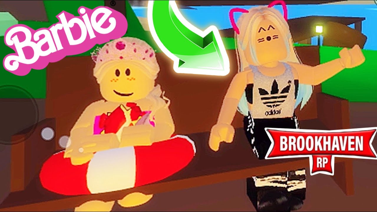 Brookhaven Roblox - Historinhas Acamapamento da Família Barbie - YouTube