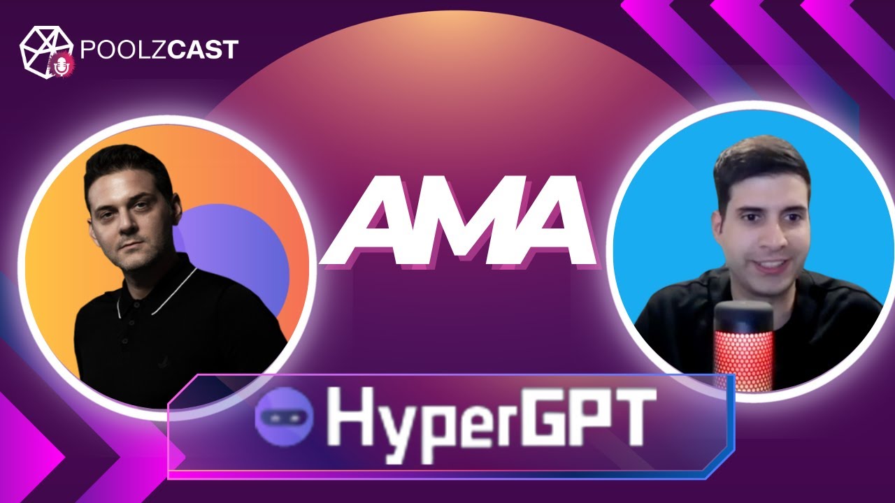 Poolzcast AMA with Turan Can Ekmekci, CEO of HyperGPT - YouTube