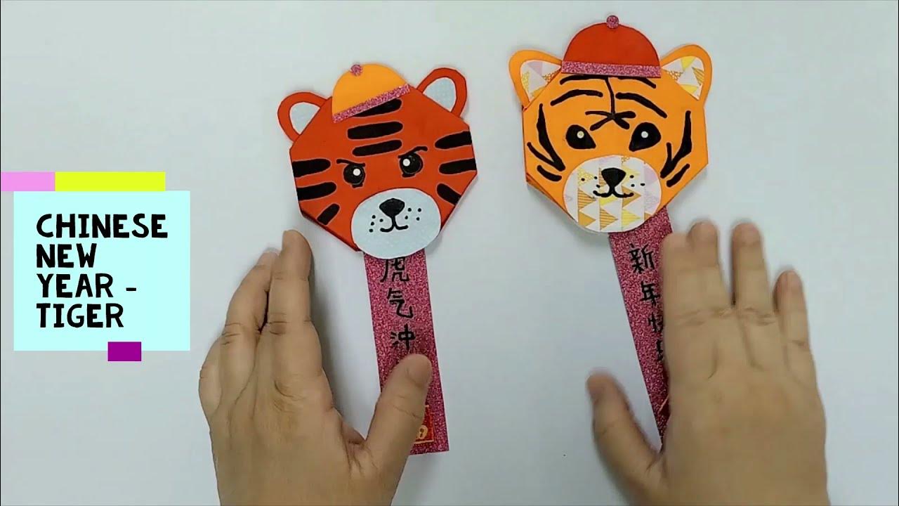 Chinese New Year - Tiger #2022cny #虎年手工 #yearoftiger #tiger #cnycraft ...