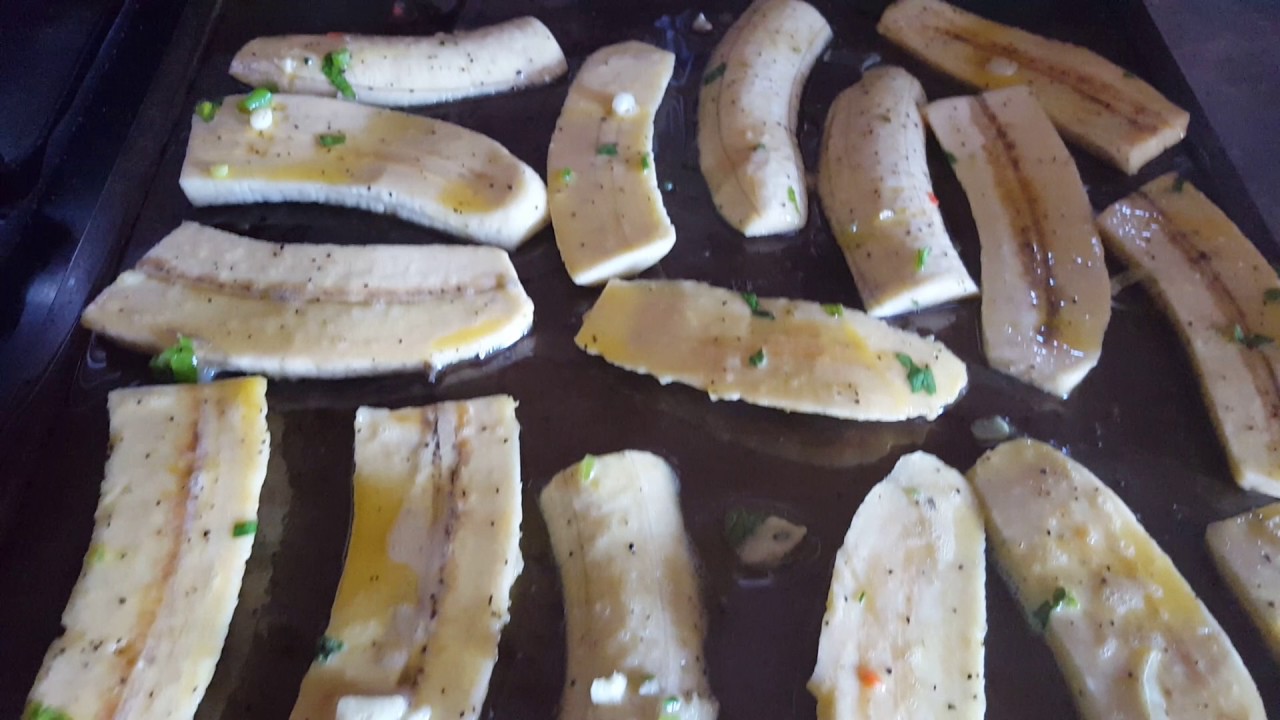 🍳 bake turn plantain Guyanese Style - YouTube