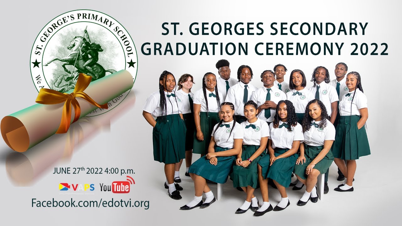 St. George's Secondary School Graduation Ceremony 2022 - YouTube