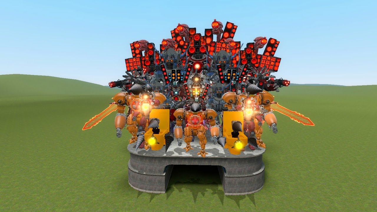 NEW UPGRADED PLUNGERMAN FROM 74 EPISODE VS ALL SKIBIDI TOILET BOSSES In ...