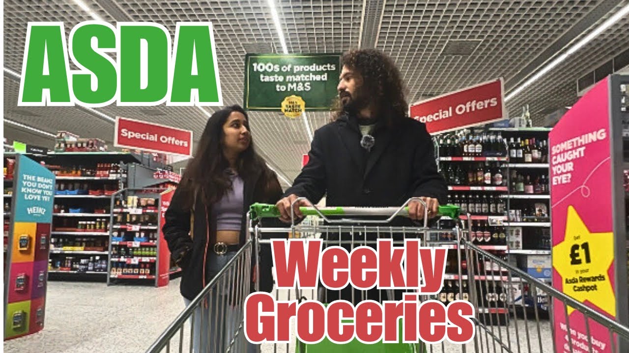 Weekly Grocery Shopping At ASDA Superstore In Colindale | London - YouTube