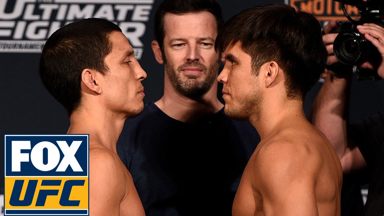 Joseph Benavidez vs. Henry Cejudo | Weigh-In | TUF 24 Finale - YouTube