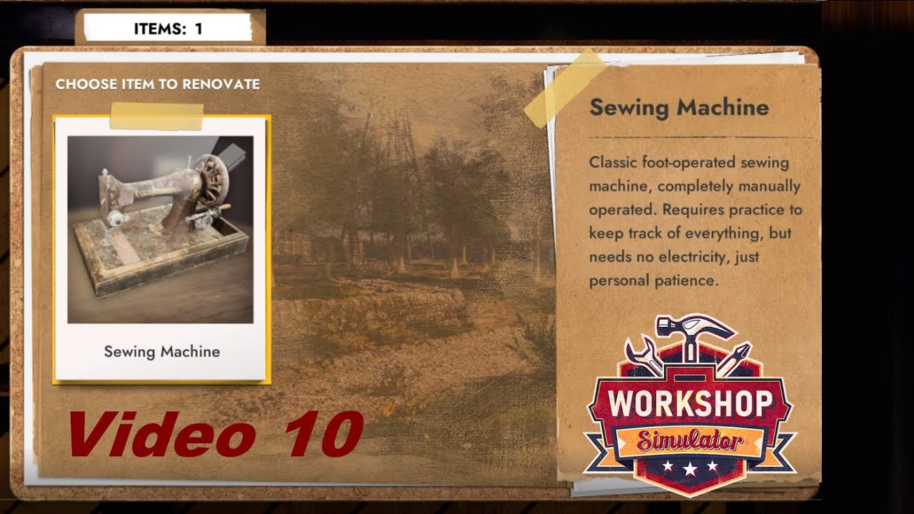 WORKSHOP SIMULATER VIDEO 10 4K. - YouTube