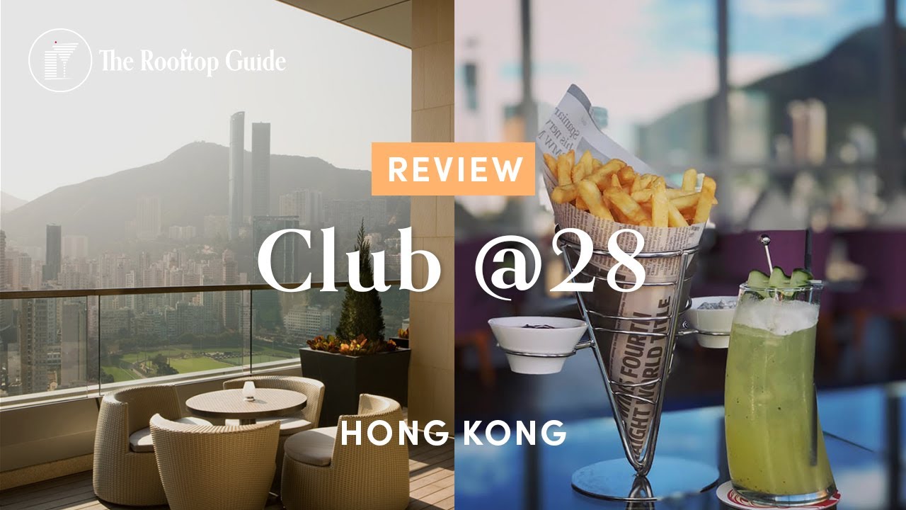 Club @28 rooftop in Hong Kong - Review - YouTube