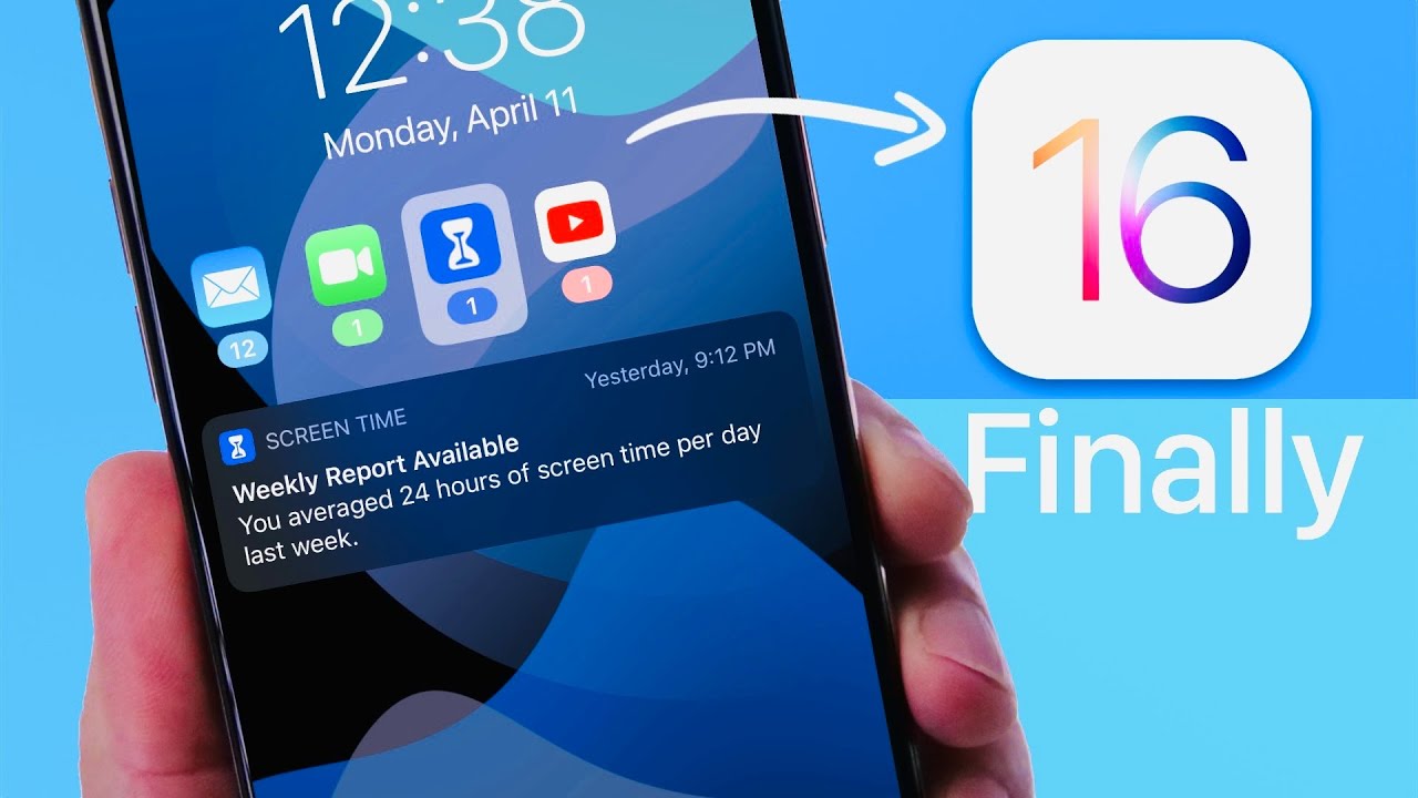 iOS 16 Preview- We Finally get Something! - YouTube