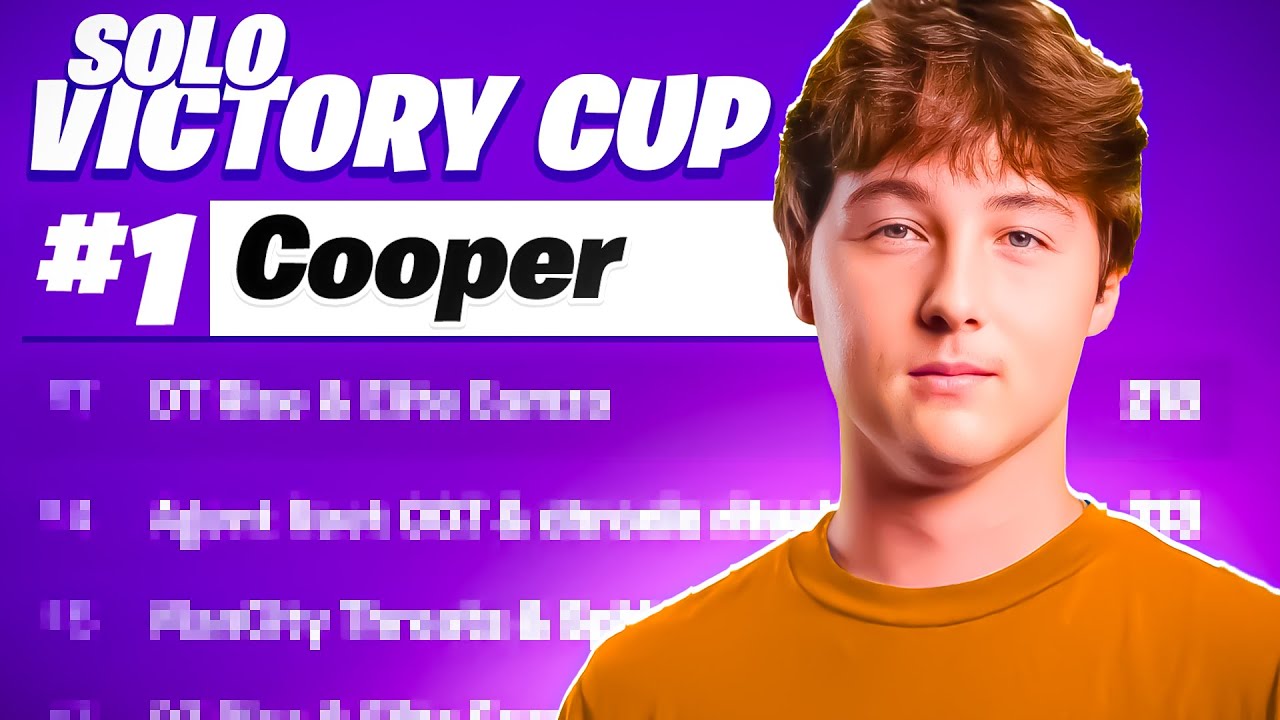 Cooper 1ST PLACE IN SOLO CASH CUP FINALS! - YouTube