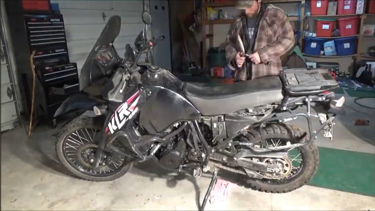 Kawasaki KLR 650 (08-15') Complete engine rebuild part 1 - YouTube