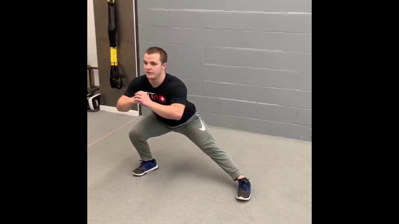 Lateral Squat - YouTube