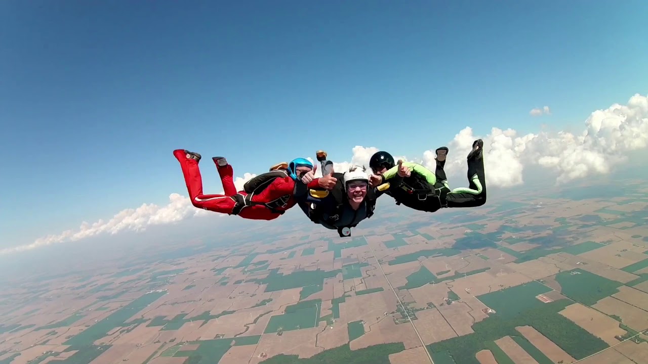 First time skydiving what to expect!! - YouTube