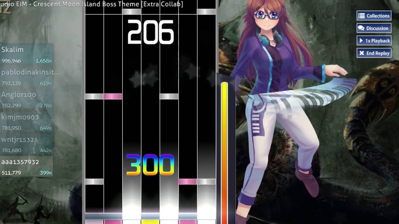 osu! Mania Studio EIM - Crescent Moon Island Boss Theme [Extra Collab ...